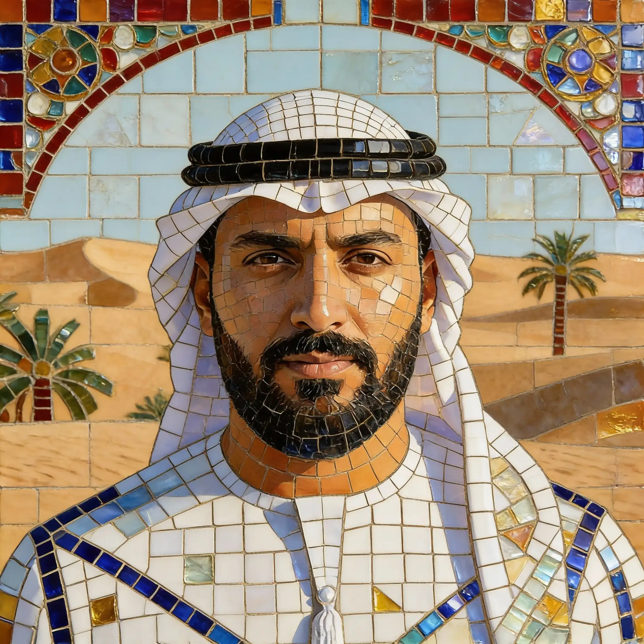 Free AI Mosaic Filter – Transform Photos into Colorful Tile Art ｜ Vidguru